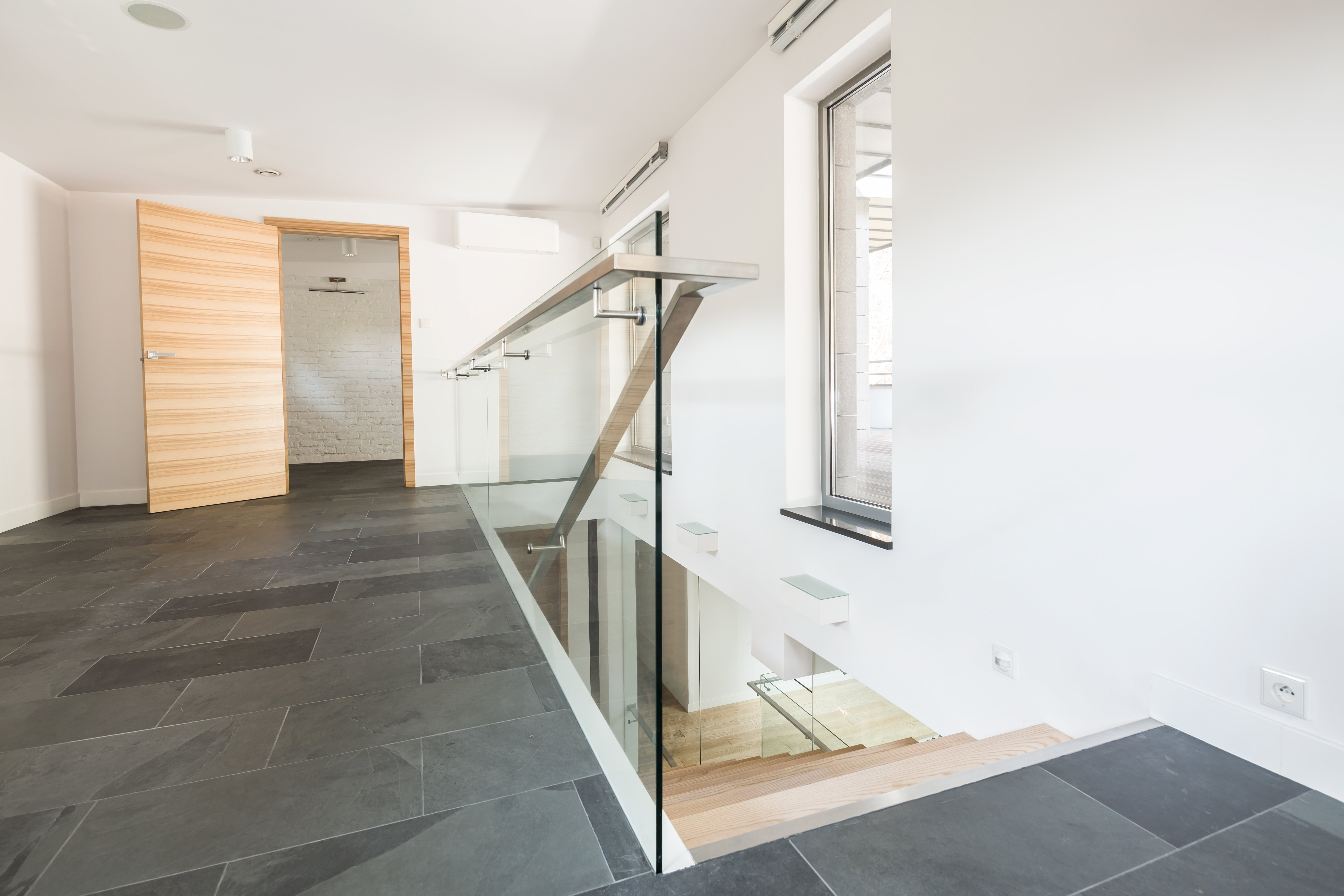 Garde-corps mezzanine verre